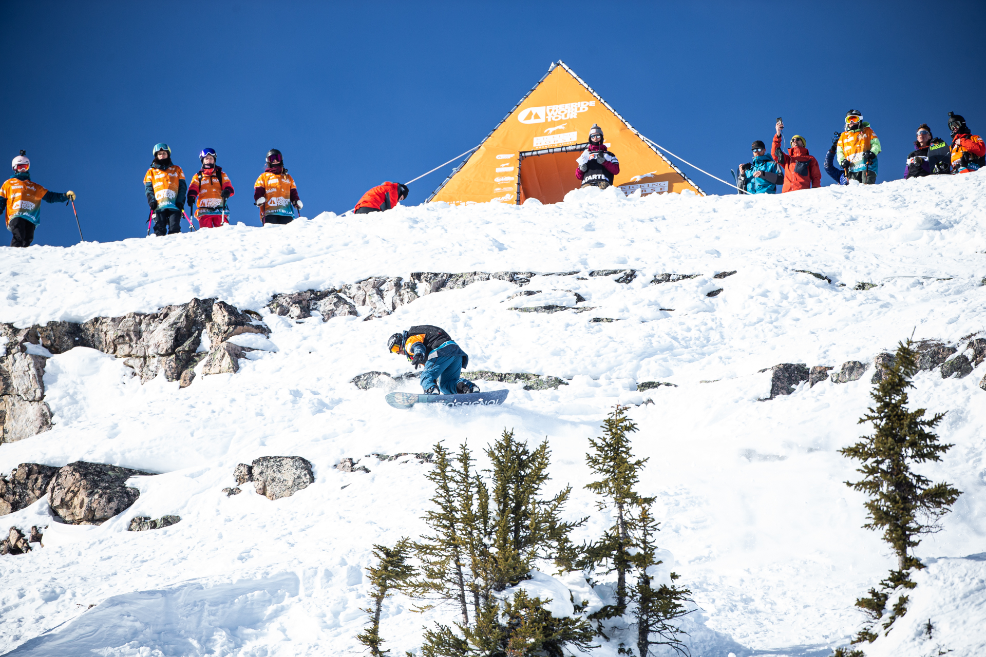 L'étape de Kicking Horse Golden en direct vidéo