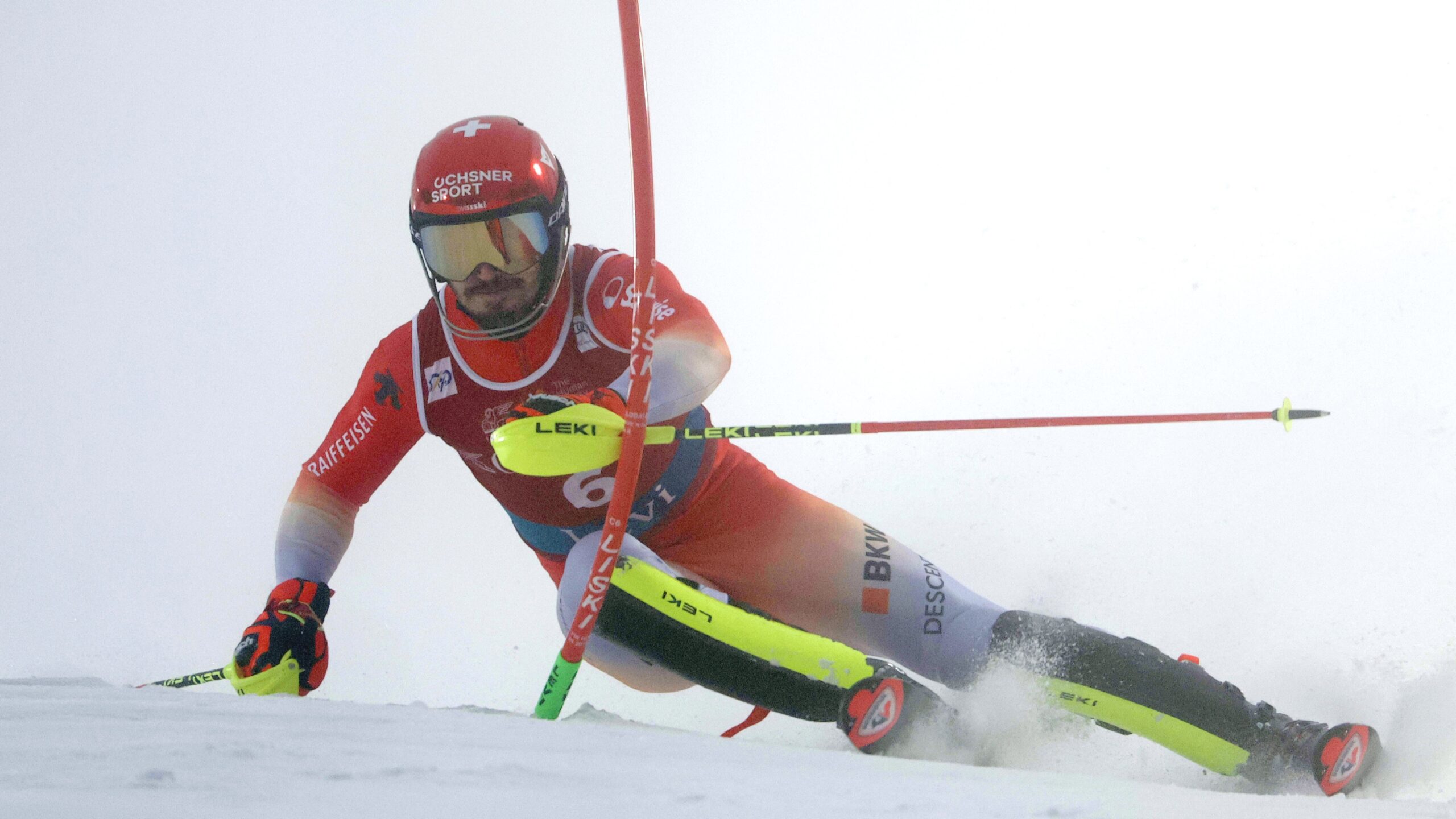Loïc Meillard en fer de lance à Levi