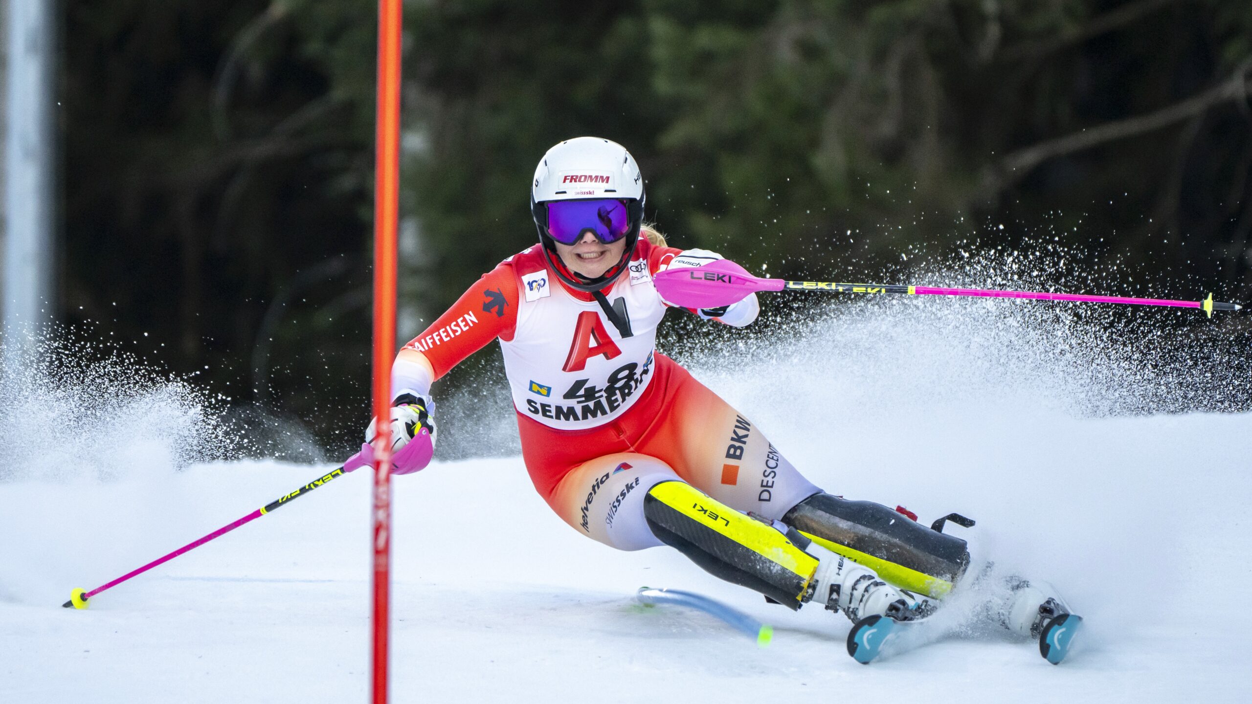 Janine Mächler aura sa place en Coupe du monde de slalom